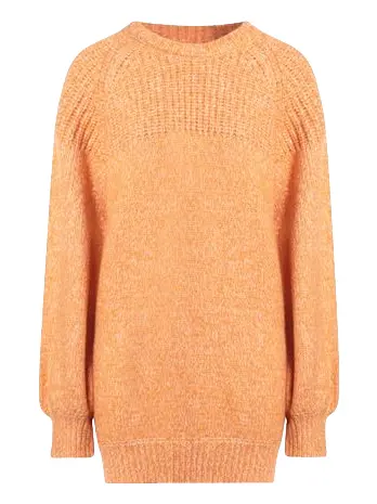 SILVIAN HEACH Knitted Heavy-weight Crewneck Sweater - Orange