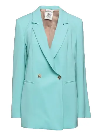 SEMICOUTURE Blazer In Triacetate And Polyester - Blue