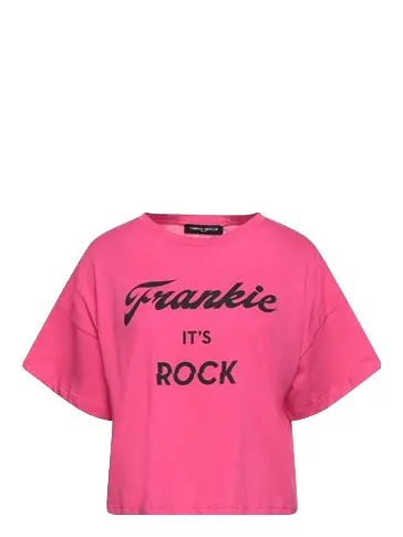 FRANKIE MORELLO Printed Cotton T-shirt - Pink