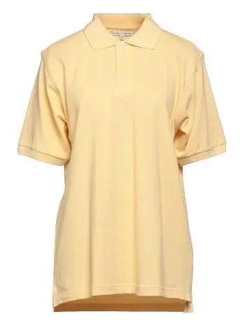 HARDY CROBB'S Cotton Piqué Polo Shirt - Yellow