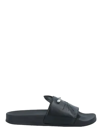 Vivetta Calfskin Sandals - Black