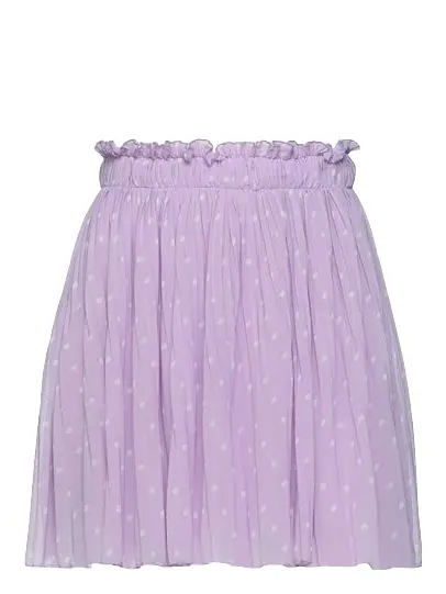 VANESSA SCOTT Mini Pleated Skirt - Purple