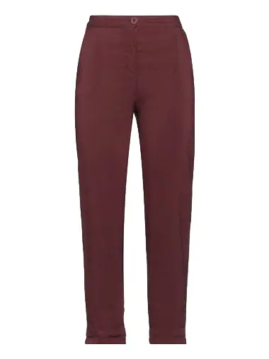 SOUVENIR Viscose-linen Tapered Trousers - Red