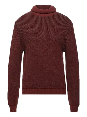 GAZZARRINI Turtleneck Knit Top - Red