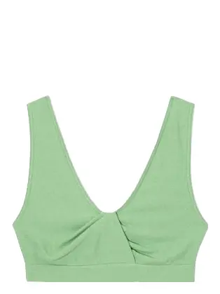 Cos Light Organic Cotton-blend Top - Green