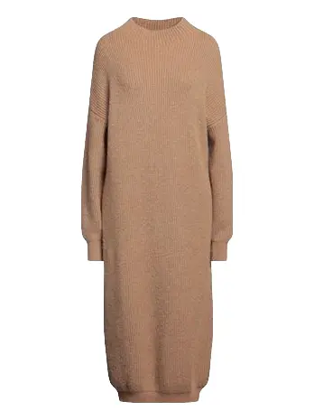 VICOLO Midi Dress - Beige