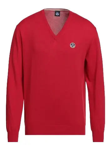 NORTH SAILS Cotton Knit Sweater - Red