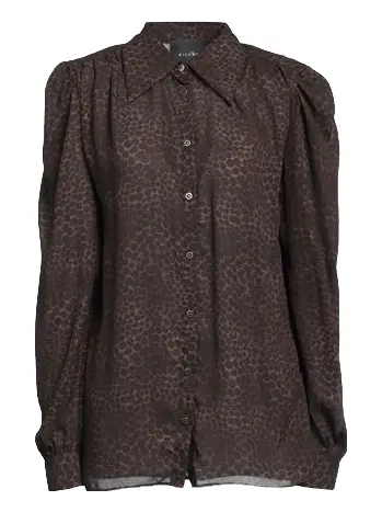 John Richmond Leopard-print Shirt - Brown