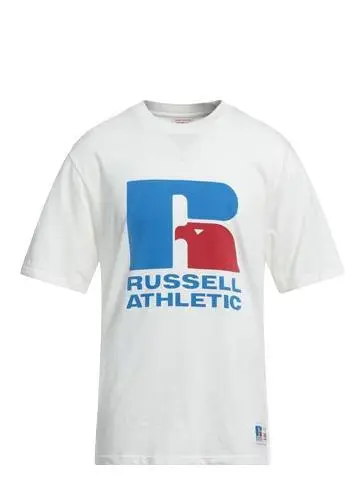 RUSSELL ATHLETIC T-shirt Size Cotton, Polyester - Off White