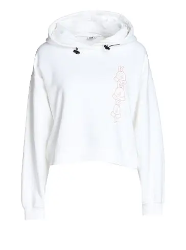 KANGOL Cotton French Terry Sweatshirt - White