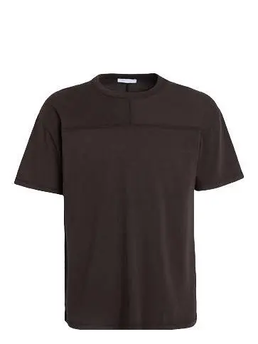 NINETY PERCENT T-shirt Size Organic Cotton - Brown