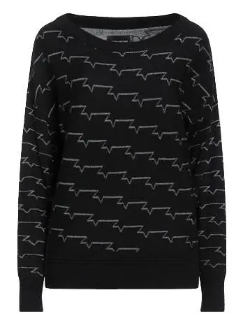 Zadig&Voltaire Sweater In Merino Wool Blend - Black