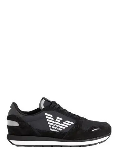 Emporio Armani Low-top Sneakers - Black