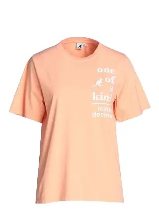 KANGOL Printed Cotton T-shirt - Pink