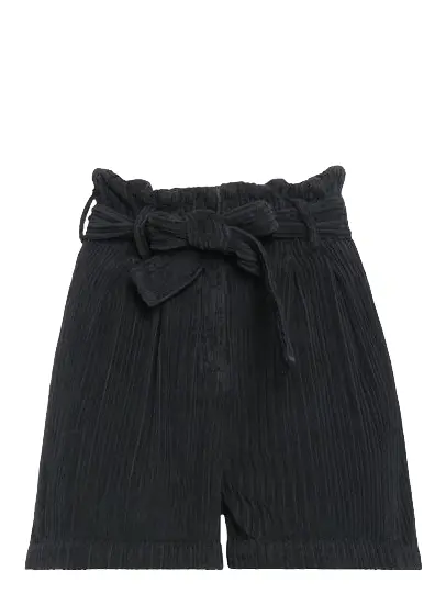 MASSIMO REBECCHI Cotton Shorts - Black
