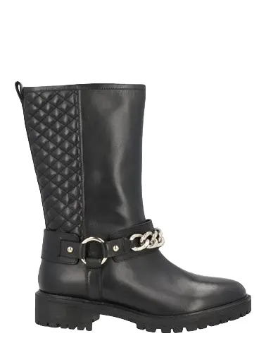 Geox Soft Leather Boots - Black