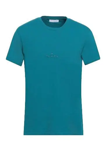 MANUEL RITZ T-shirt Deep Teal Size Cotton - Green