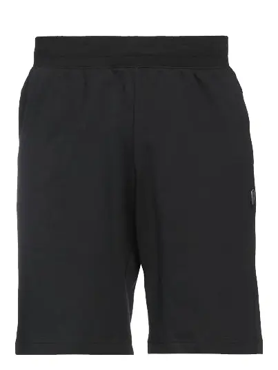 Emporio Armani Relaxed-fit Athletic Shorts - Black