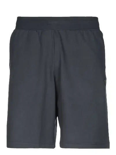 EA7 Cotton Fleece Shorts - Midnight Blue
