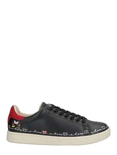 MOACONCEPT Low-top Leather Sneakers - Black