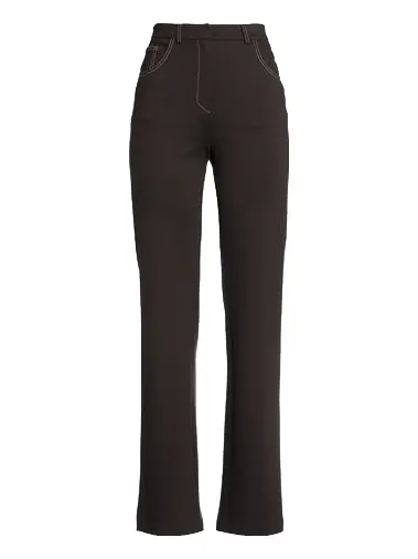 Beatrice B Straight-leg Pants - Brown