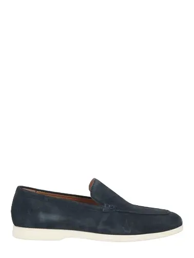 Geox Leather Loafers - Blue