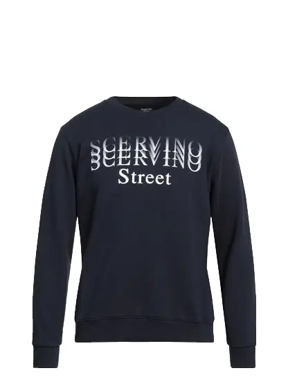Ermanno Scervino Cotton Sweatshirt - Blue