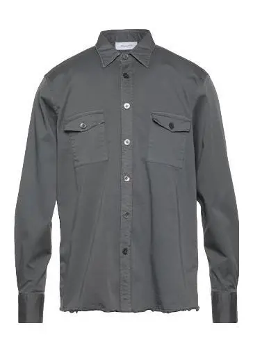 AGLINI Shirt Size Cotton, Elastane - Grey