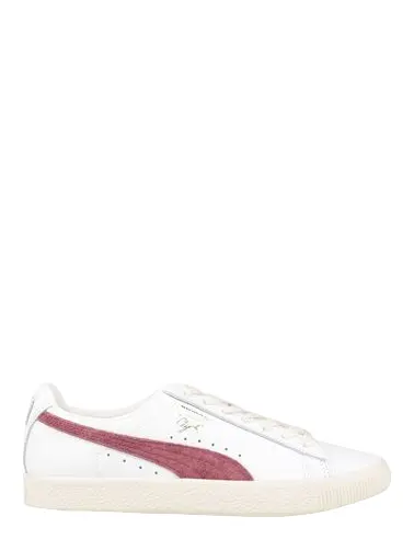 PUMA Clyde Base Leather Sneakers - White