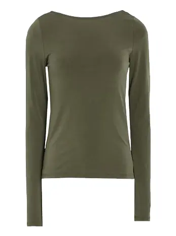 Vero Moda T-shirt In Recycled Polyester Blend - Green