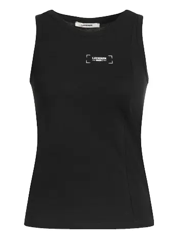 LEDERER Cotton Jersey Tank Top - Black