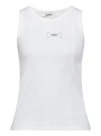 LEDERER Cotton Jersey Tank Top - White
