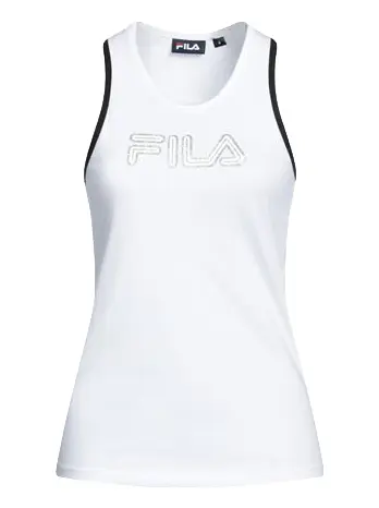 FILA Cotton Tank Top - White