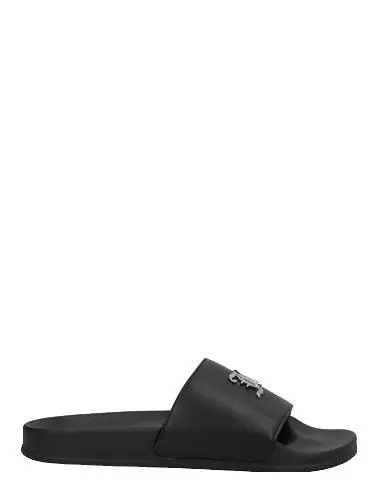 John Galliano Leather Sandals - Black