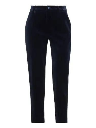 VIRNA DRÒ Cotton Tapered Leg Pants - Navy