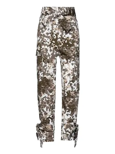 Pinko Camouflage Cargo Pants - Beige