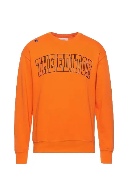 THE EDITOR Crewneck Sweatshirt - Orange