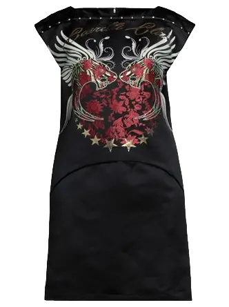 Roberto Cavalli Mini Dress - Black