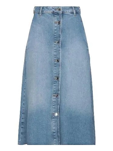 LIU •JO Flared Denim Skirt - Blue