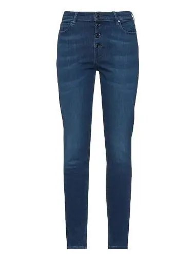 Guess Skinny Jeans With Crystal Embellishments - Blue