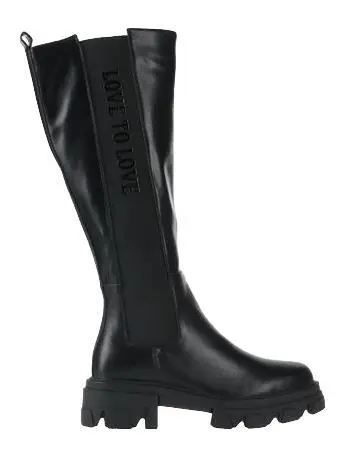 GAI MATTIOLO Love To Love Textile Boot - Black