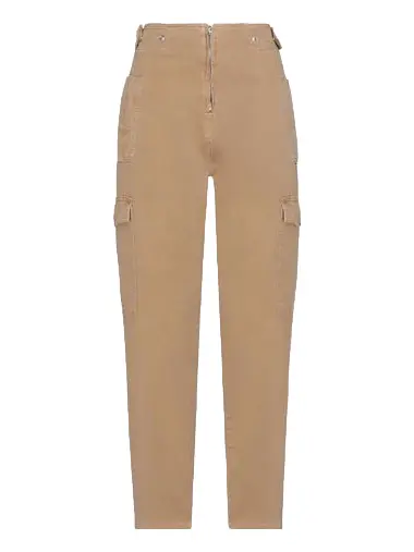 MY TWIN TWINSET High Waisted Cargo Pants - Beige