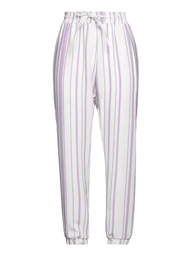 TWENTY EASY BY KAOS Striped Tapered Pants - Purple