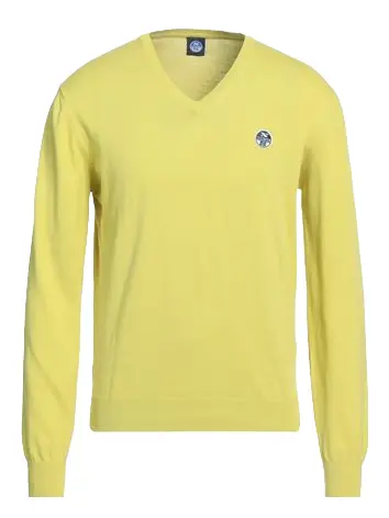 NORTH SAILS Cotton Knit Sweater - Yellow