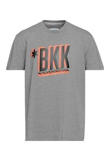 BIKKEMBERGS T-shirt Size Cotton, Elastane - Grey
