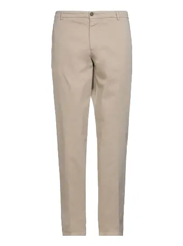 40WEFT Casual Straight Leg Trousers - Beige