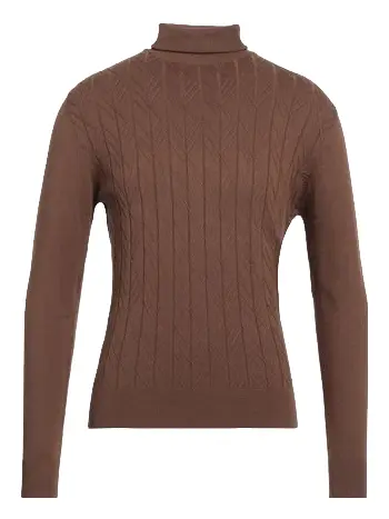 PRIMO EMPORIO Turtleneck Top - Brown
