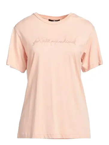7 For All Mankind T-shirt With Embroidered Logo - Pink