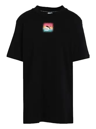 PUMA Brand Love Relaxed Tee - Black