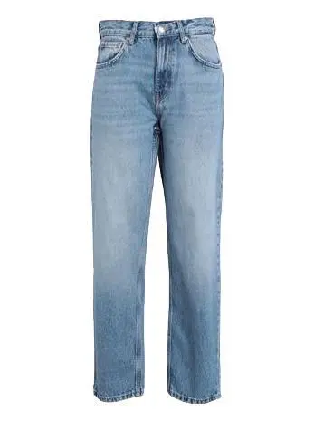 Only Straight-leg Denim Jeans - Blue